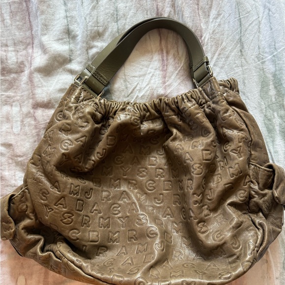 Marc Jacobs | Bags | Marc Jacobs Vintage Brown Embossed Womens Bag ...